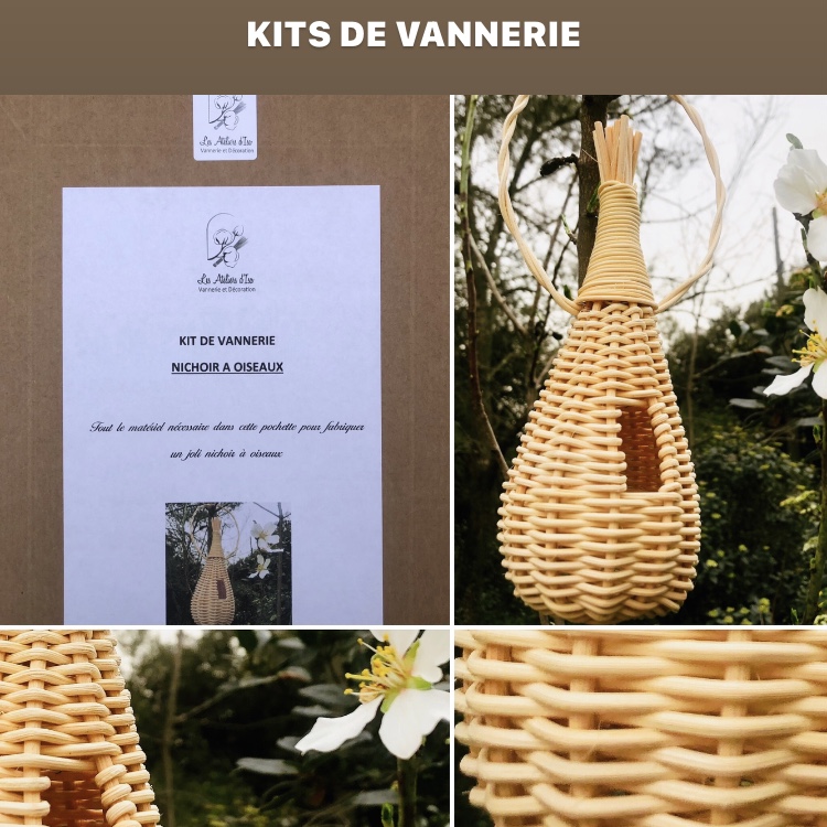 KITS DE VANNERIE DIY - les ateliers d'isa - KITS DE VANNERIE DIY