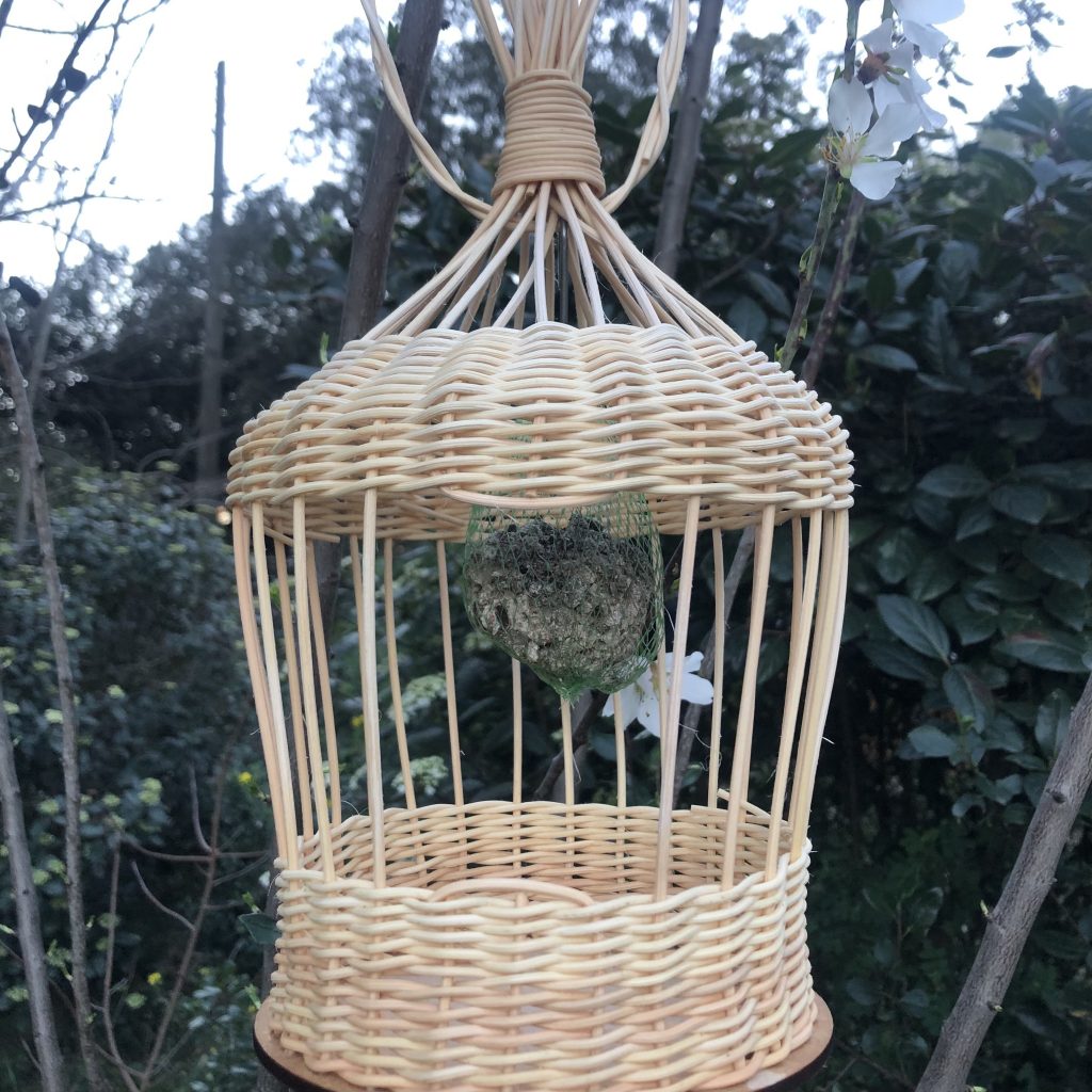 KIT DE VANNERIE LA MANGEOIRE A OISEAUX - les ateliers d'isa